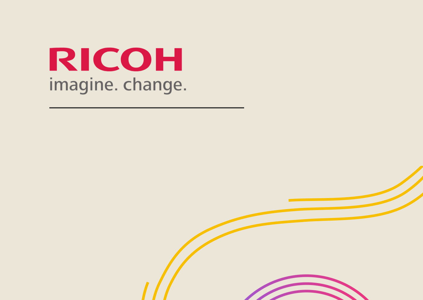 Ricoh Imagine Change Logo